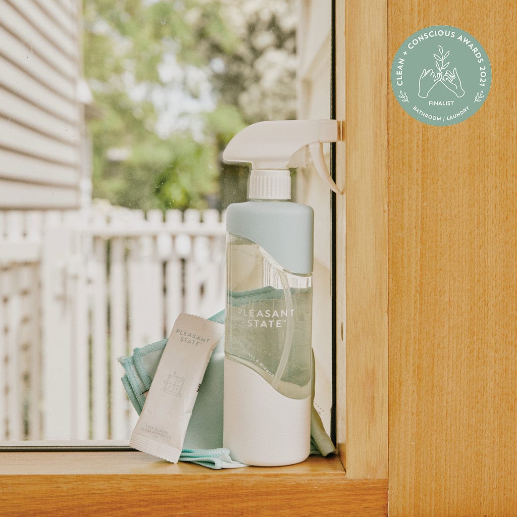 Glass and Window Natural Cleaning Kit Eco-Friendly Non-Toxic Cleaning ...